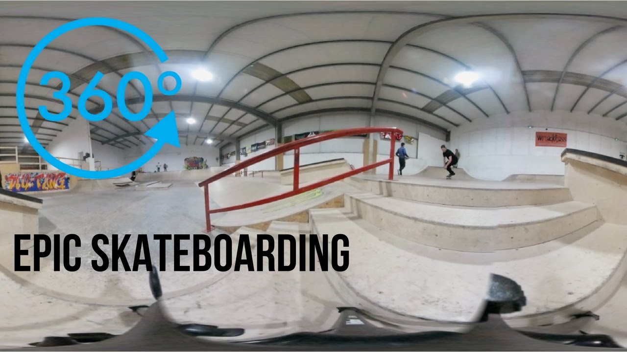EPIC SKATEBOARDING IN 360 - YouTube