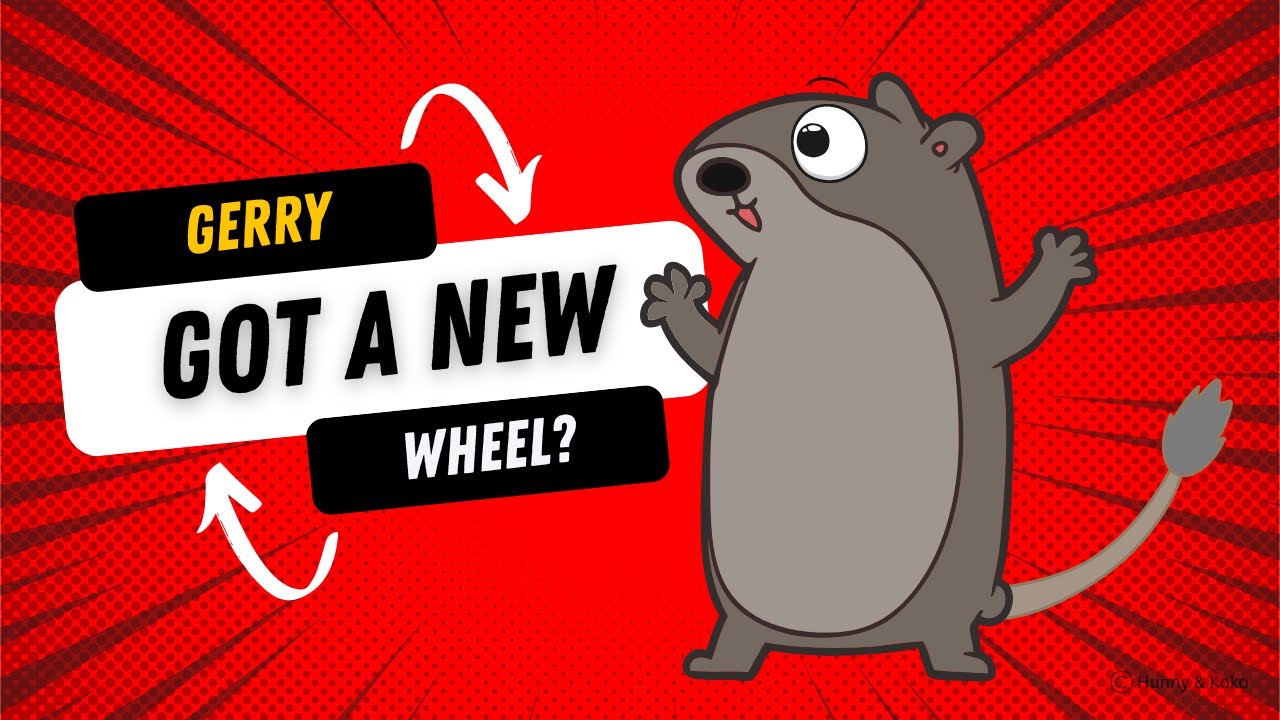 📚 BOOK 📚 | Gerry The Gerbil Gets A New Wheel - YouTube