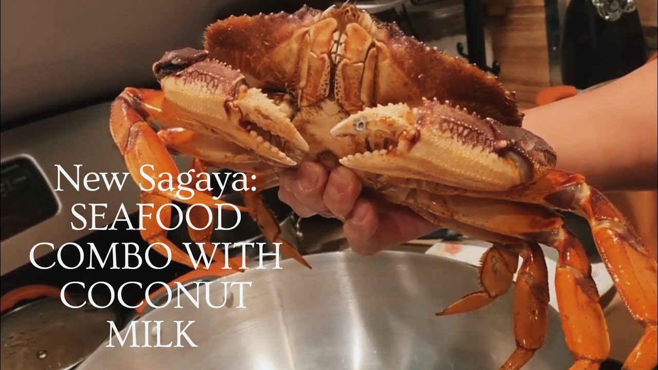 New Sagaya: SEAFOOD COMBO WITH COCONUT MILK - YouTube