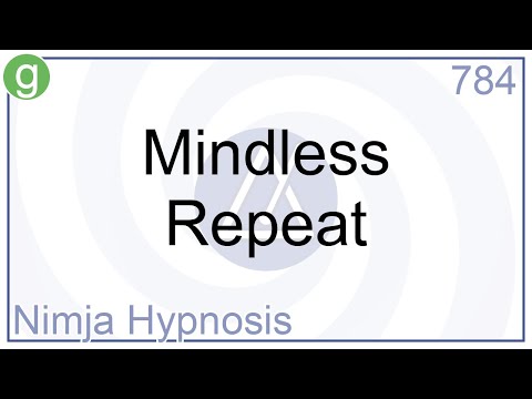 Mindless Repeat - Hypnosis - YouTube