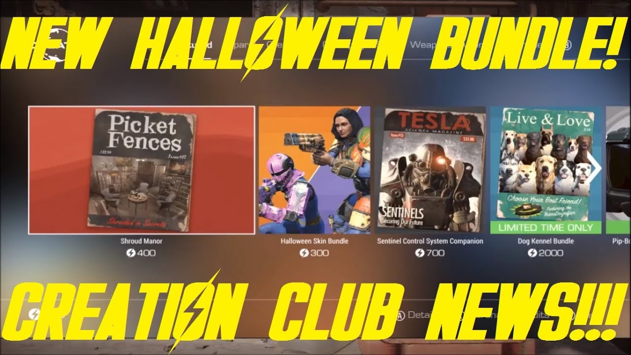Bethesda Updates Fallout 4's Creation Club Featured Page Once Again ...