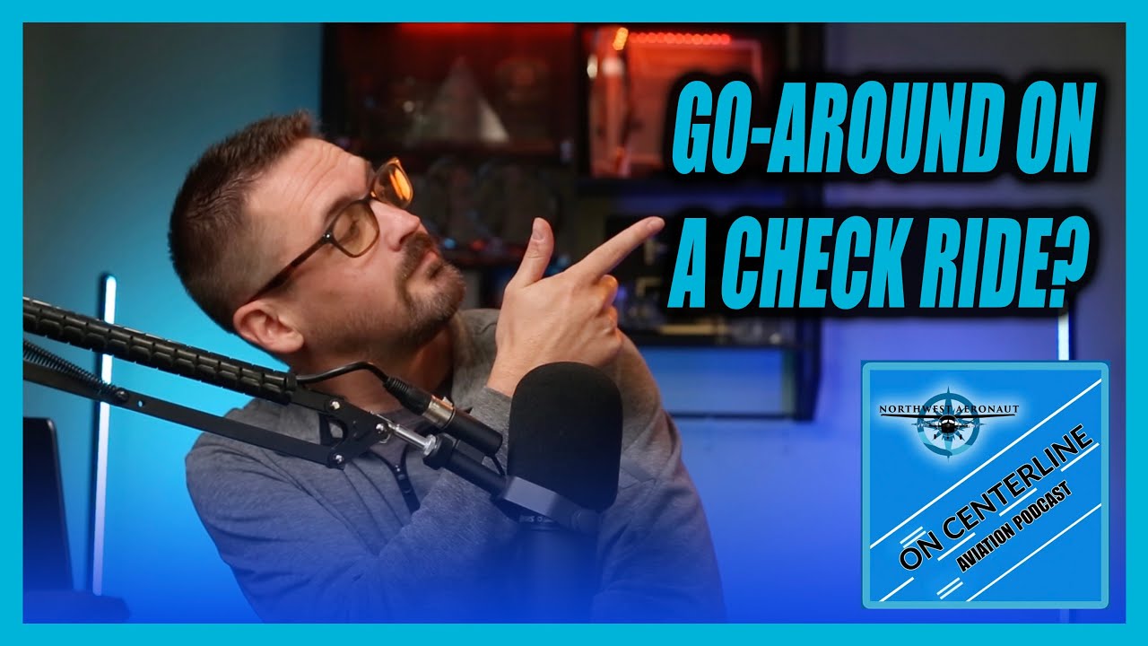 Can you GO AROUND on a CHECK RIDE? - YouTube