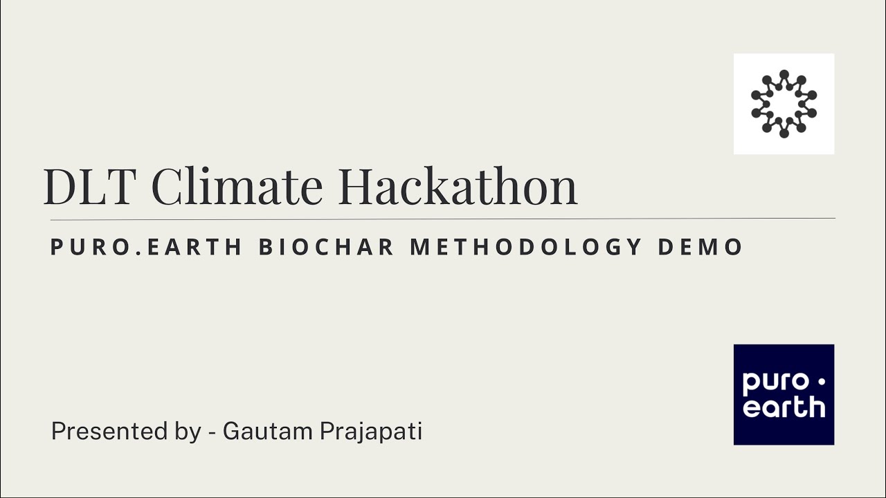 Puro.earth Biochar Methodology on Hedera Guardian - YouTube