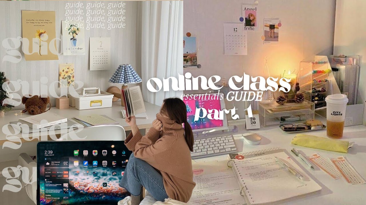 online class essentials guide 💻⌨️ w/ product recommendations / shopee ...