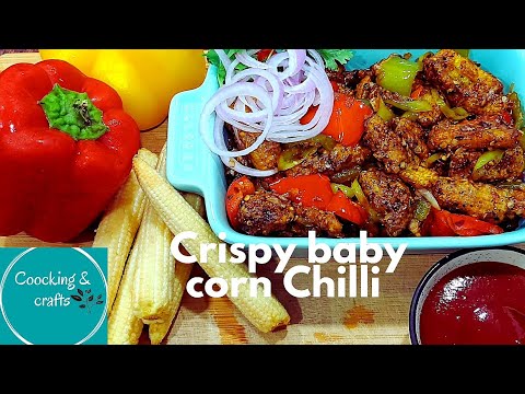 Crispy Baby Corn Chilli | Restaurant Style Crispy and Spicy Baby Corn ...