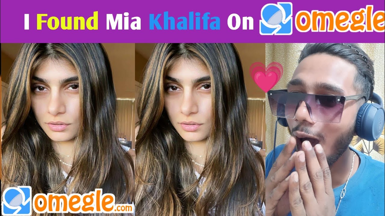 Really I Found Mia Khalifa On Omegle😻 Omagle Fun Youtube