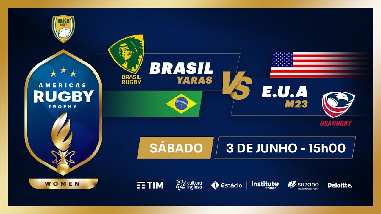 Melhores momentos - Brasil x EUA M23 - Americas Rugby Trophy - YouTube