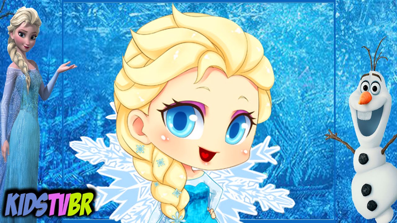 ღ DISNEY FROZEN PRINCESS BABY ELSA GAME | BABY ELSA FLOWER CARE | KIDS ...