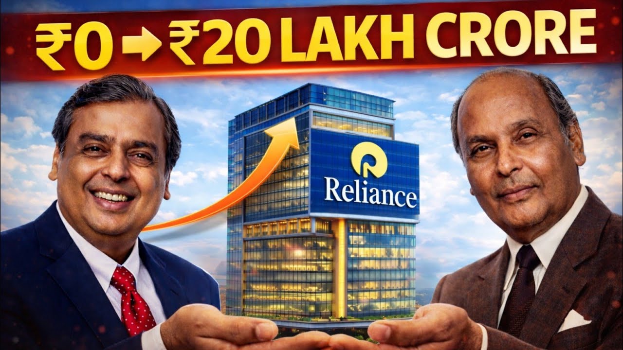 Dhirubhai Ambani's AMAZING Journey To Building RELIANCE Empire? - YouTube