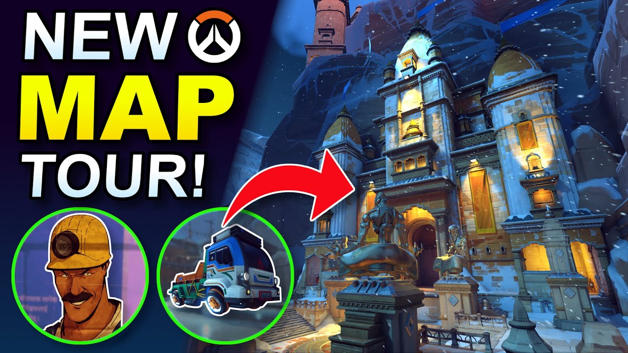 -NEW- Shambali Monastery Full Map Tour & Exploration! - Overwatch 2 ...