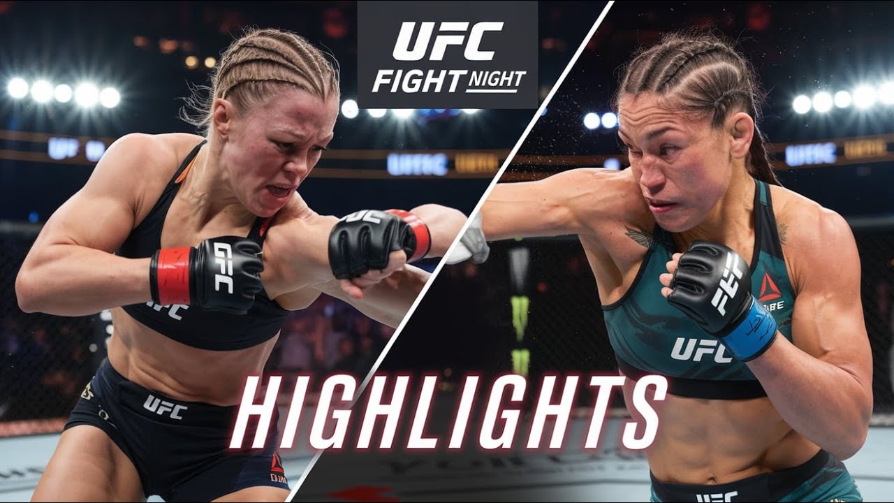 Blanchfield vs Barber | UFC Fight Night Full Highlights & Breakdown ...