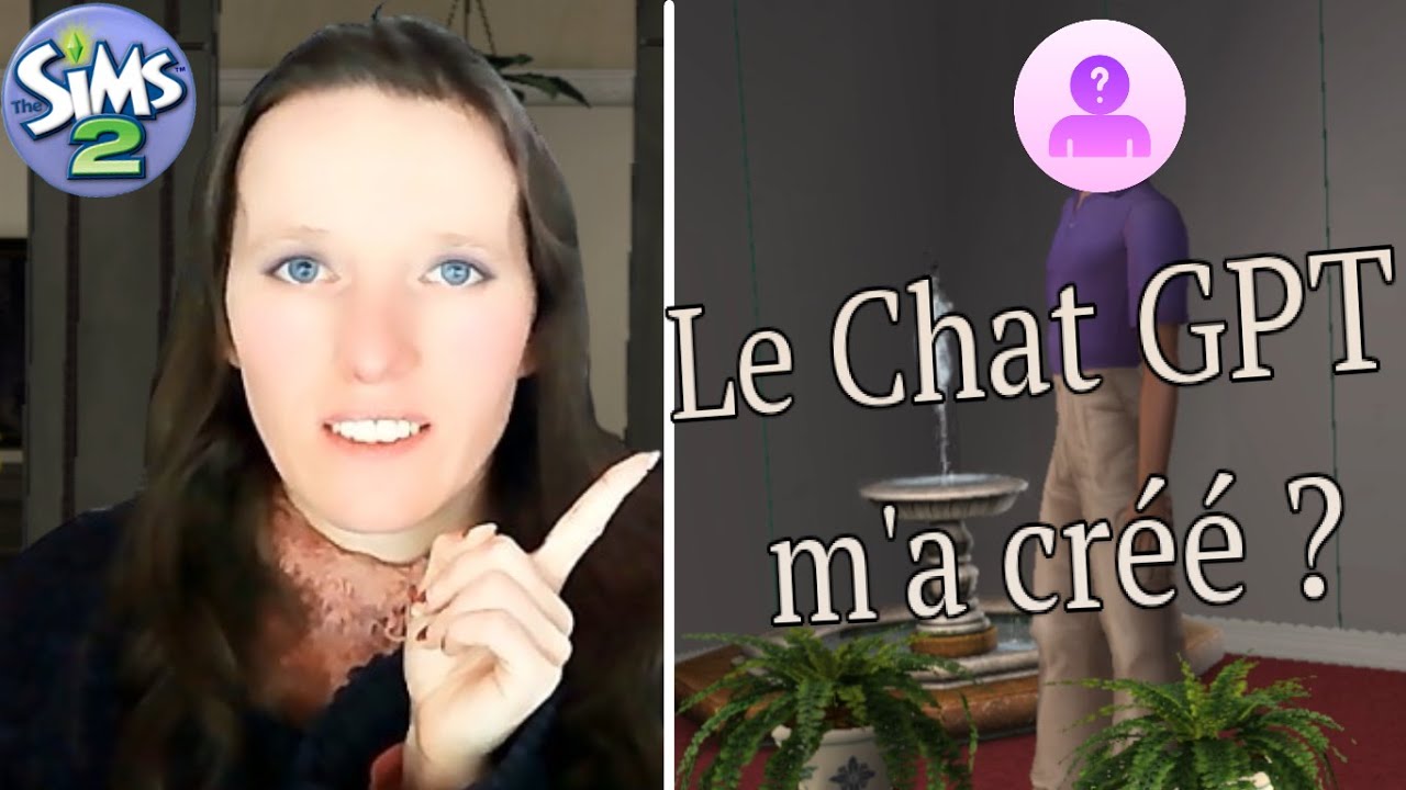 Sims 2 Mon Sims à était crée par le chat GPT - YouTube
