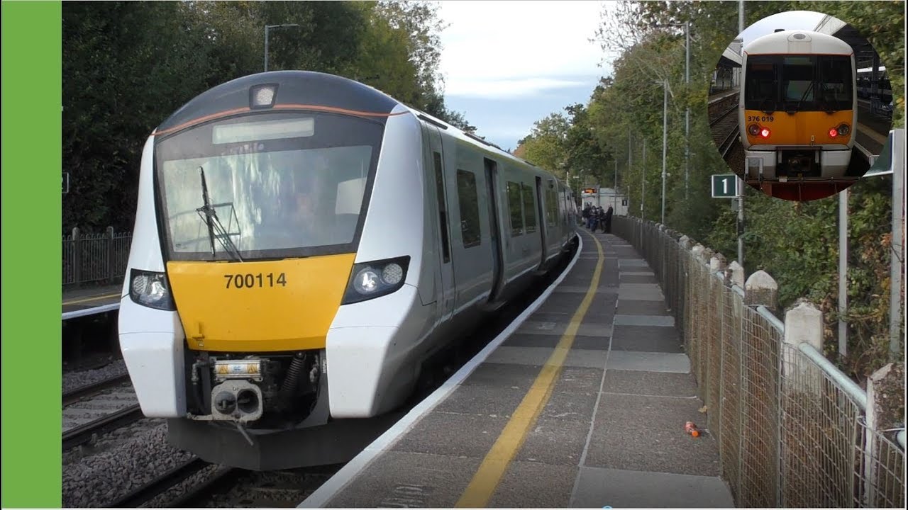 Trains at Ifield - YouTube