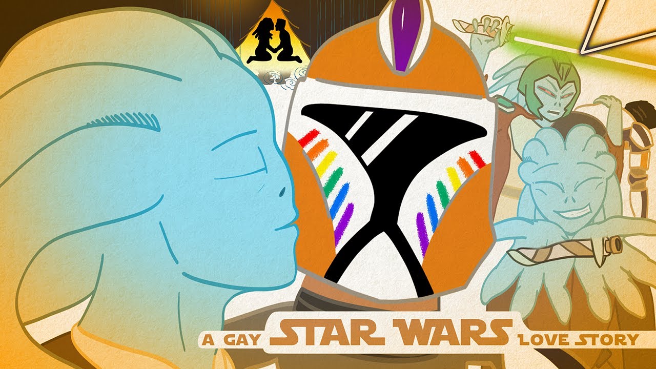 A Star Wars Love Story || The Jedi and His Captain || Gay Short Film ...