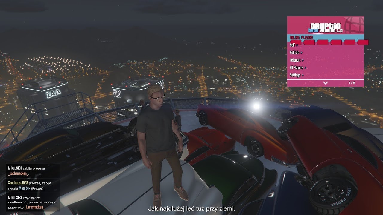 GTA 5 PC Online 1.42 Internal Mod Menu - Cryptic [ DOWNLOAD ] - YouTube