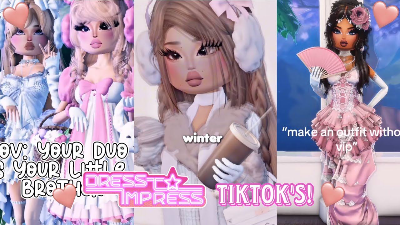 Viral dress to impress TikTok compilation! 🍡 - YouTube