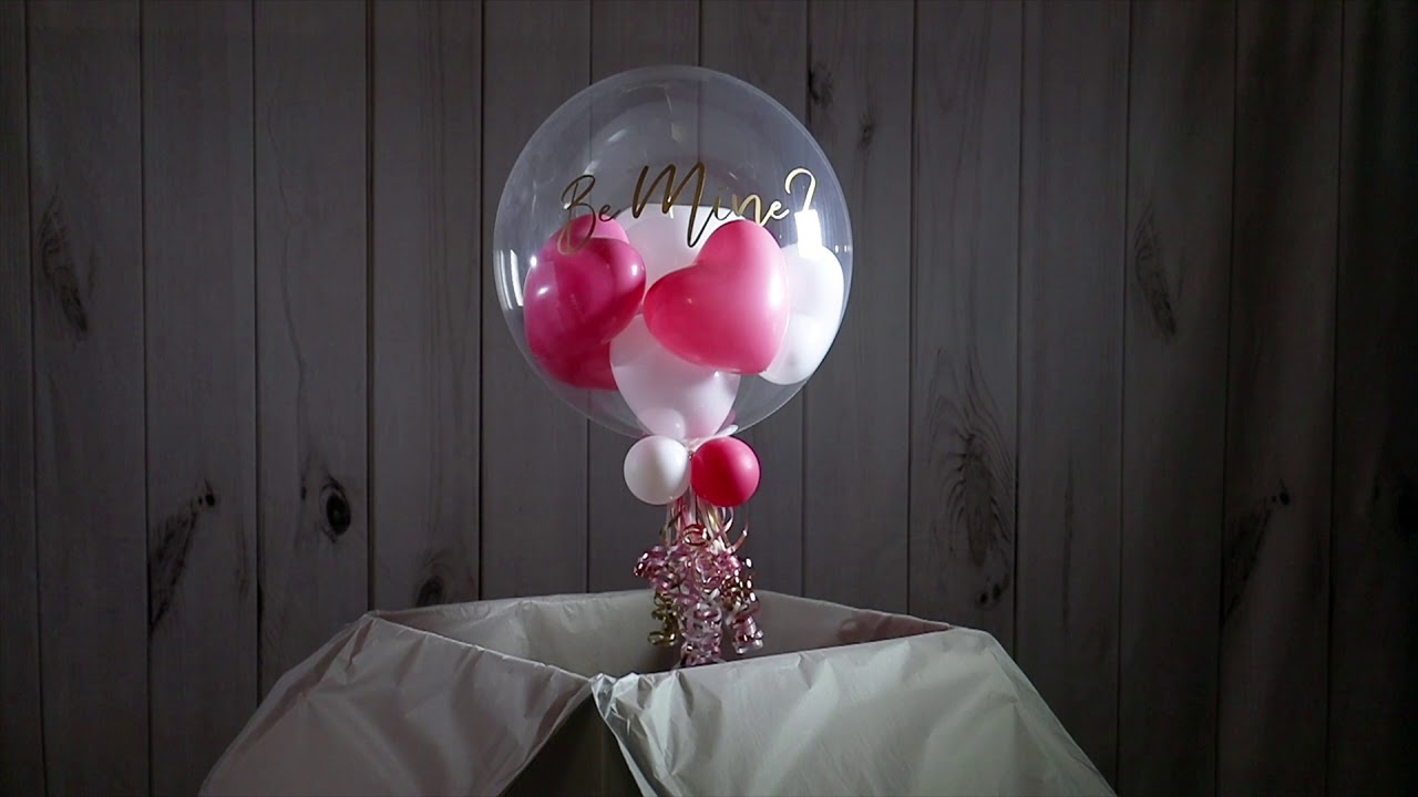 Inflated Balloon Emerging From The Box - YouTube