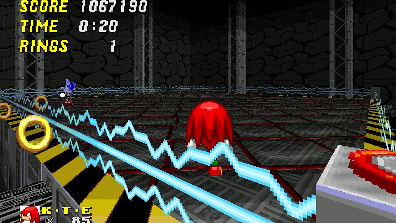 SRB2 v2.2 - Black Core Zone (Knuckles) - YouTube