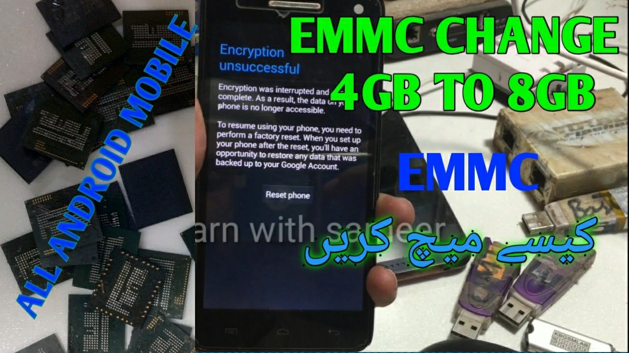 ALL ANDROID MOBILE EMMC Programming Change EMMC SK_hynix to Samsung ...