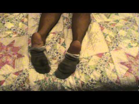 muddy ankle socks