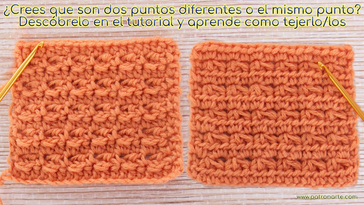 Punto Doble De Crochet Te Sorprenderá Y Querrás Utilizarlo En Todos Tus Tejidos - YouTube