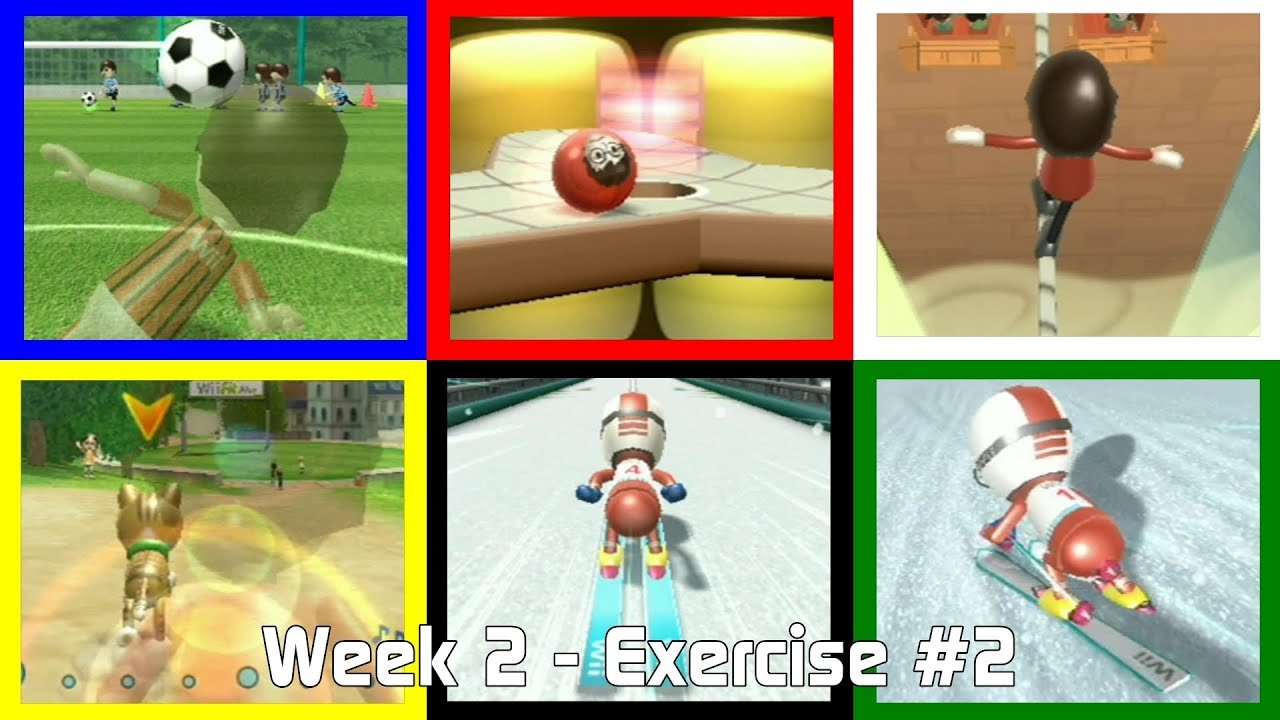 Wii Fit Plus: Week 2 - Exercise - YouTube