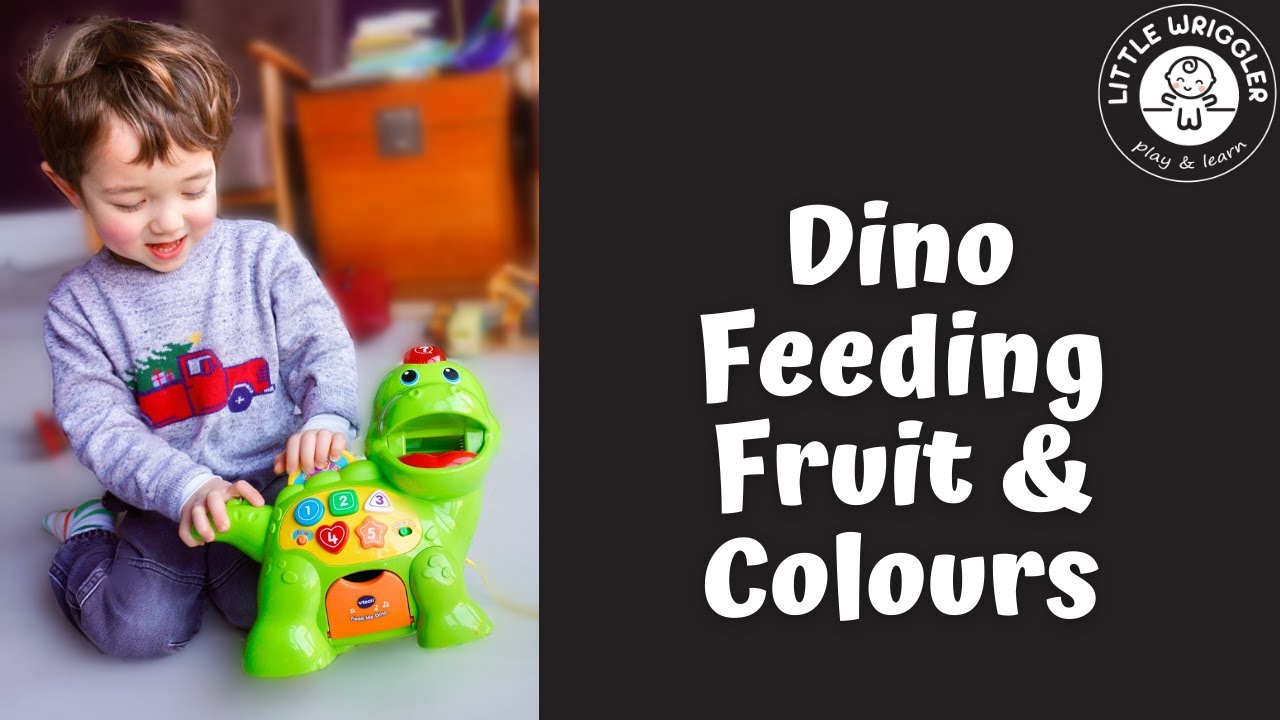 Learning fruit and vegetables and colors | Learn new words | Toys ...