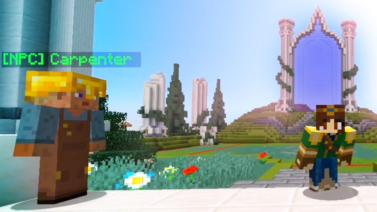 We Built Minecraft Houses on Hypixel... - YouTube
