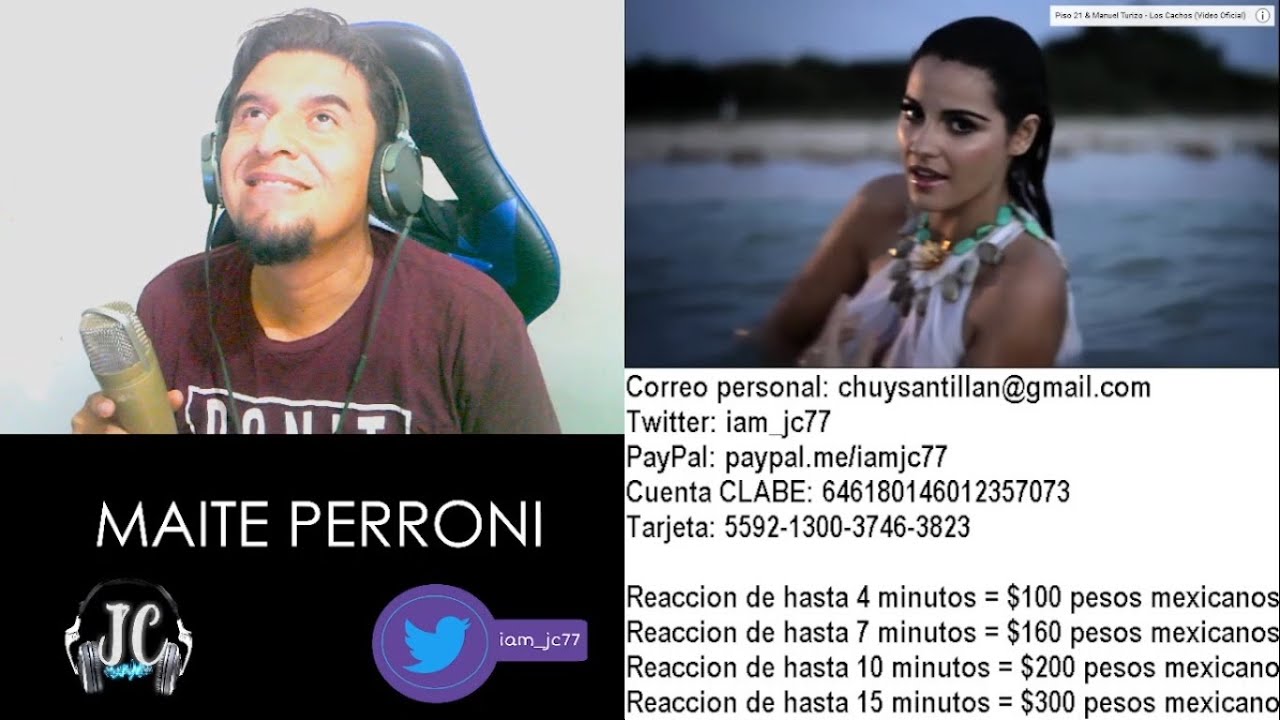 Maite Perroni - Eclipse de Luna || REACCION || - YouTube