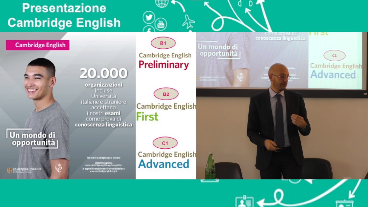 Roberto Forleo - Presentazione Cambridge English - YouTube