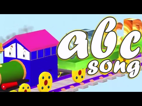 Alphabet Songs for Children | ABC Train | Kids Animation Songs - YouTube
