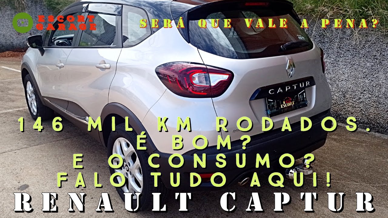 AVALIAÇÃO: Compensa comprar um carro muito rodado? Renault Captur 2018 ...