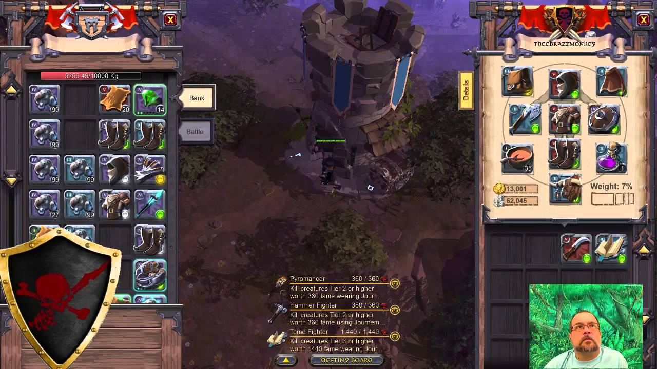 Albion Online - Summer Alpha - Undead - day 14 (Part 1) - YouTube