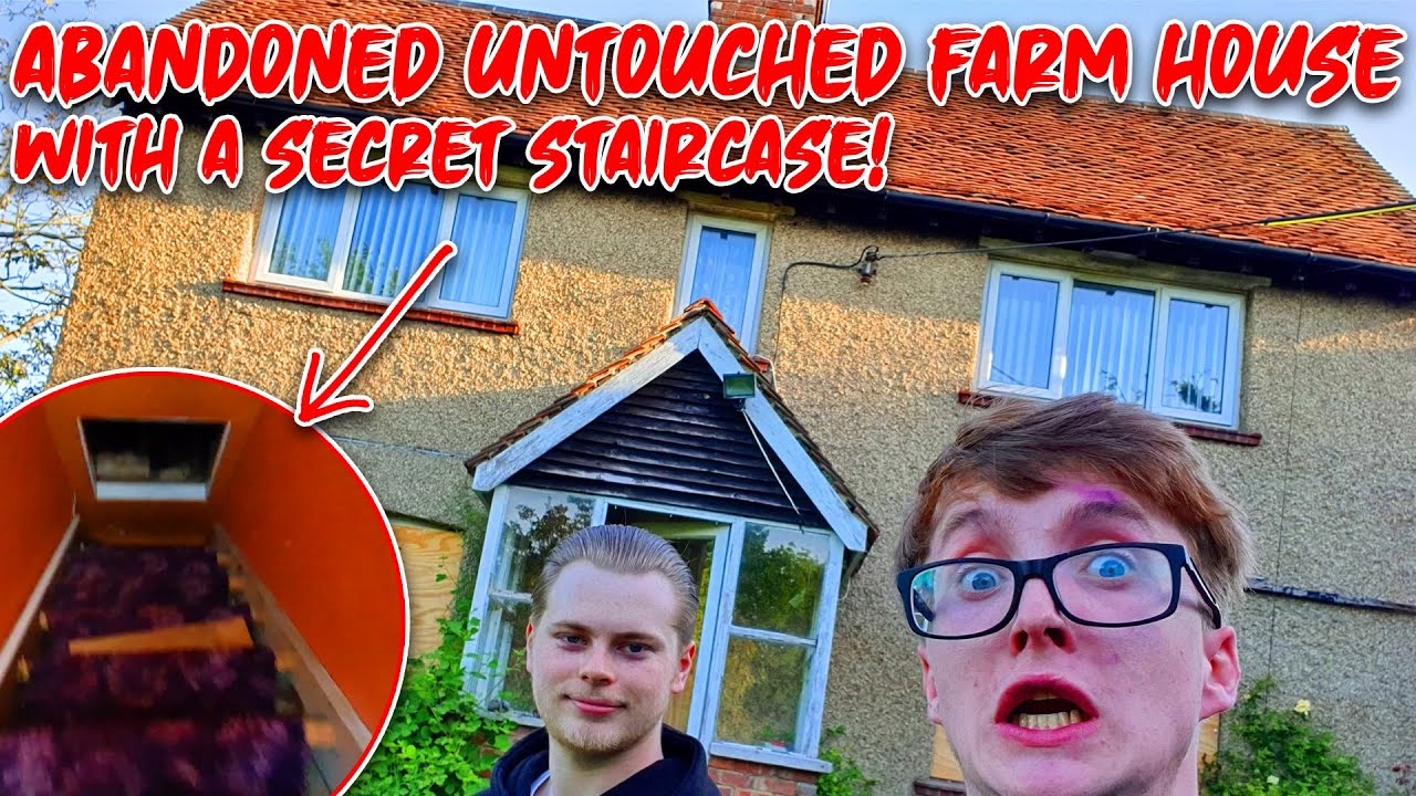 Abandoned UNTOUCHED Farm House... *I BLINDED MYSELF* - YouTube