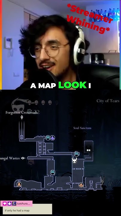 When u can't read maps in Hollow Knight.. - YouTube