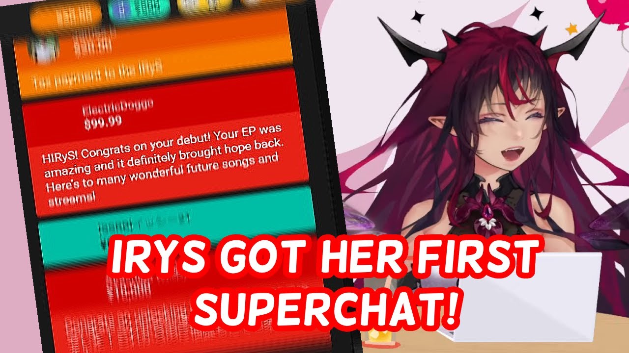 IRyS Unlocks Superchats For The First Time (And BREAKS Chat) | Hololive ...