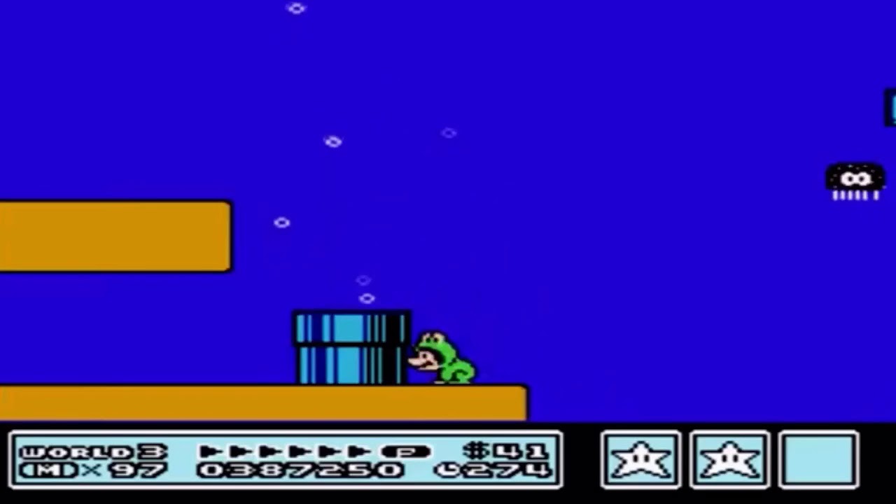 Mario Under Water Pipe - YouTube