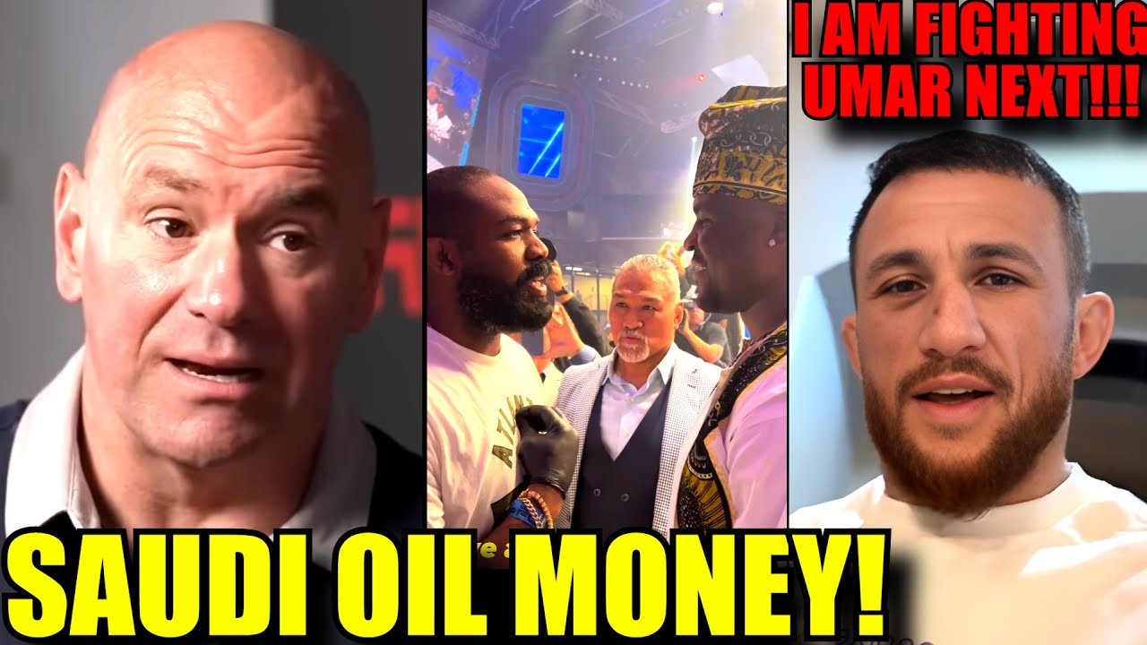 Dana White's 1st REACTION to reports of Jon Jones vs Francis Ngannou ...
