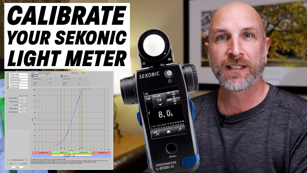 How To Calibrate Your Sekonic Light meter | Mark Wallace | Exploring ...