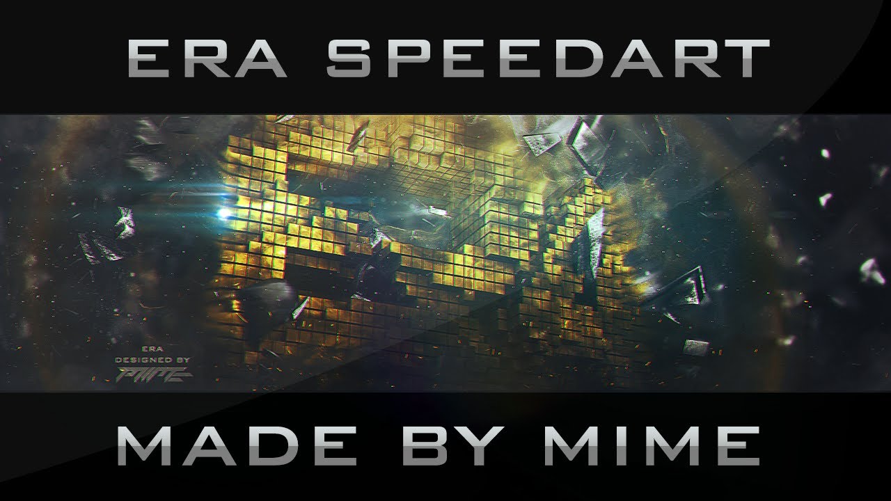 eRa Banner Speedart - by Mime (New Style + Short Introduction!) - YouTube