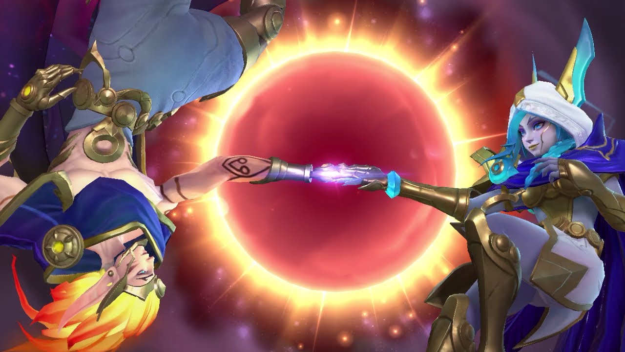 WILD RIFT: "COSMIC DAWN & DUSK" RAKAN & XAYAH GAMEPLAY - YouTube