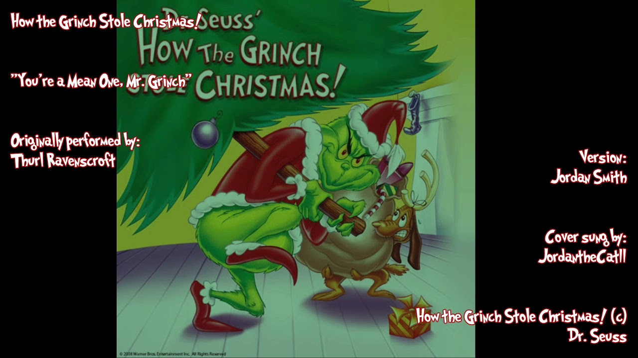 "You're A Mean One, Mr. Grinch" Song Cover (Jordan Smith Version) - YouTube