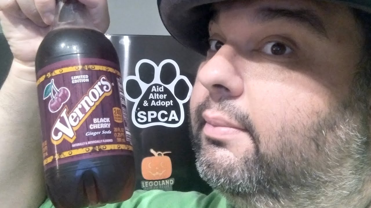 Vernors Black Cherry Ginger Soda Pop Review & Taste Test 2022 - YouTube