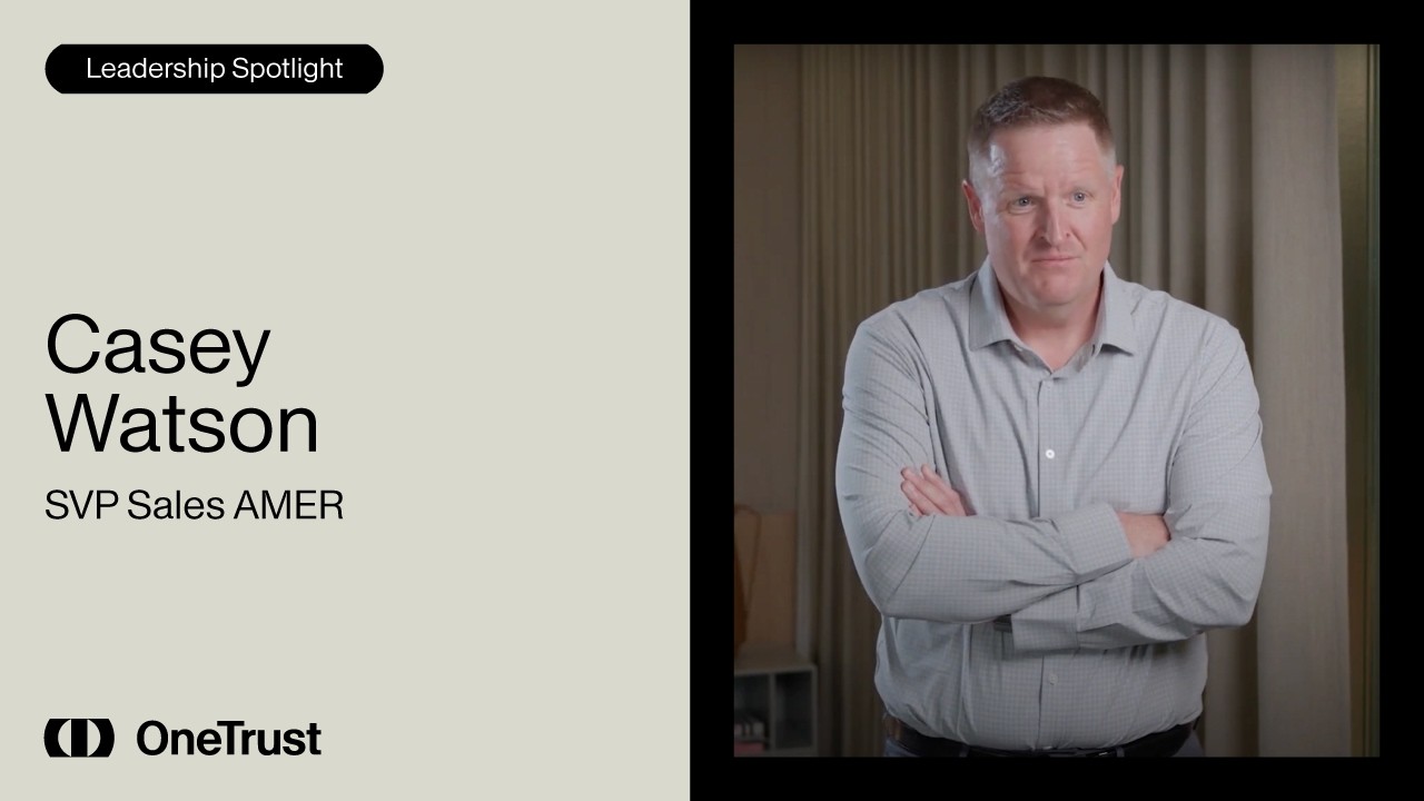 OneTrust Leadership Spotlight: Casey Watson - YouTube