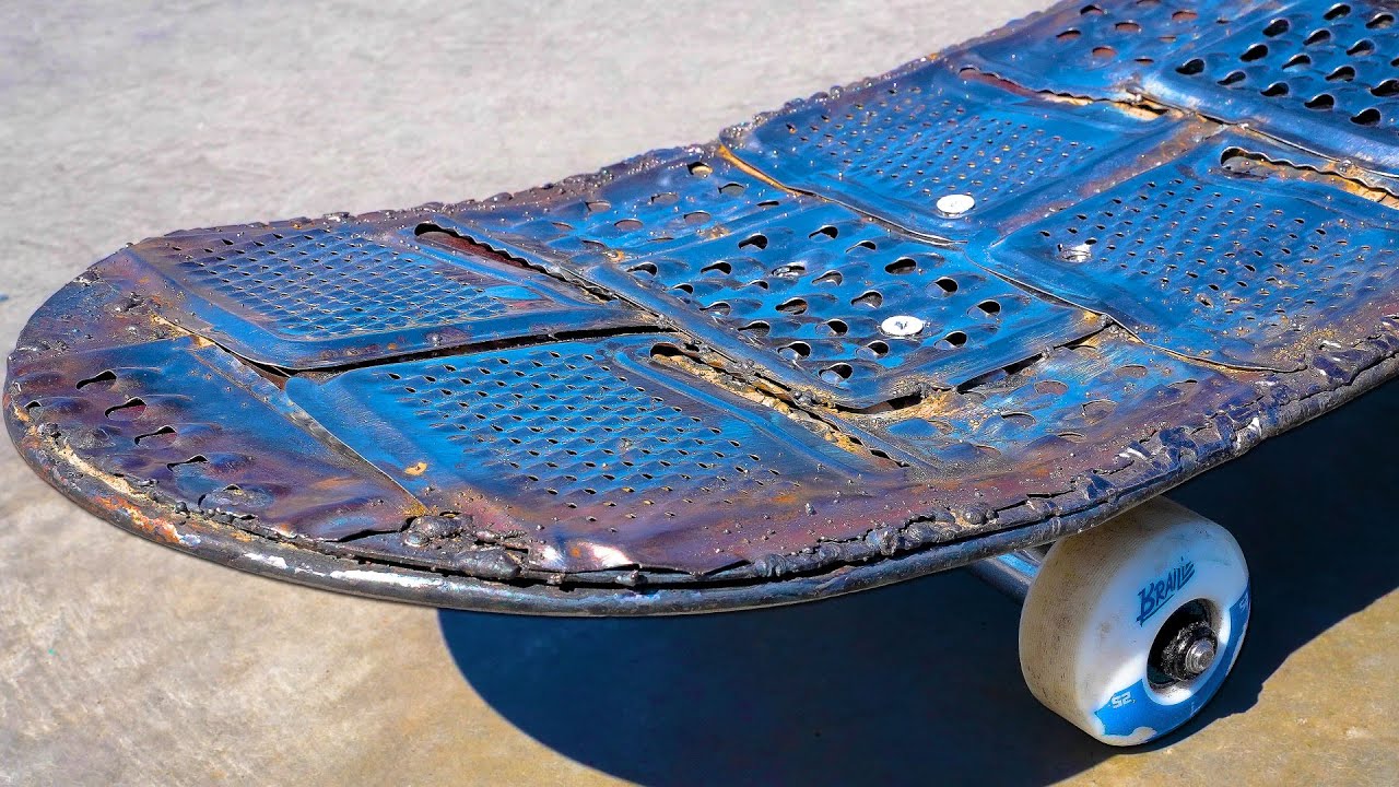 CHEESE GRATER SKATEBOARD?! You Make It We Skate It Ep. 295 - YouTube