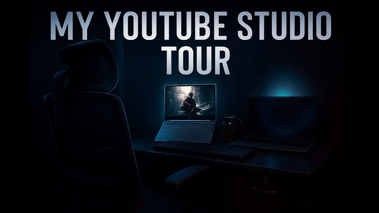 My YouTube Studio Tour 2025 - Welcome to My Creative Cave! - YouTube