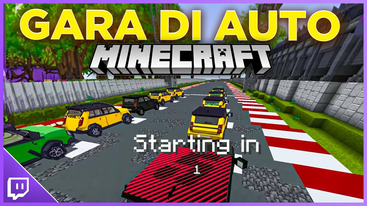GARA di MACCHINE su MINECRAFT?! ASSURDO - CreateCraft Minecraft ITA ...