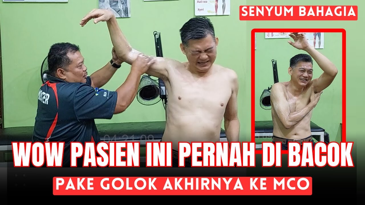 MCO ARIF - LUAR BIASA, PASIEN INI PERNAH DI BACOK PAKE GOLOK AKHIRNYA ...