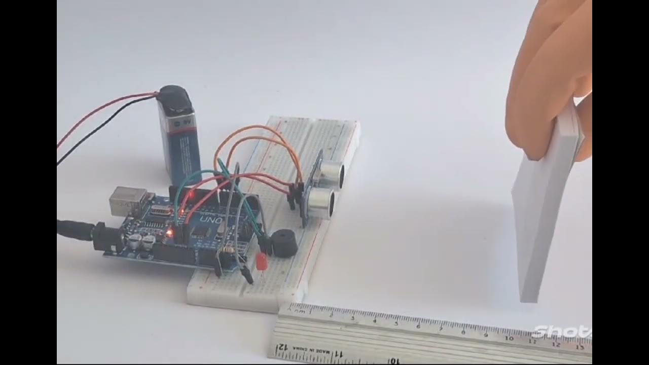 HC SR04 - Sensor Ultrassônico para Arduino - YouTube