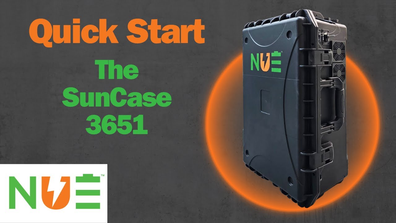 SunCase 3651 Quick Start Guide! - YouTube